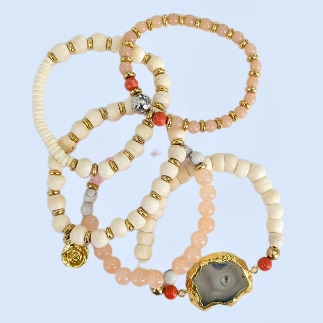 Nora Bead Bracelet – Ro & Gieo